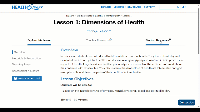 Teacher Guide: Using HealthSmart with Google Classroom Version 1